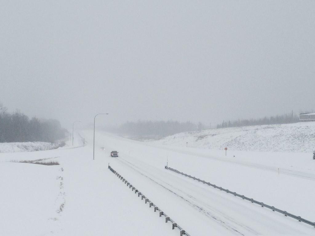 Second winter storm in three days brings snow, wind to New Brunswick ...