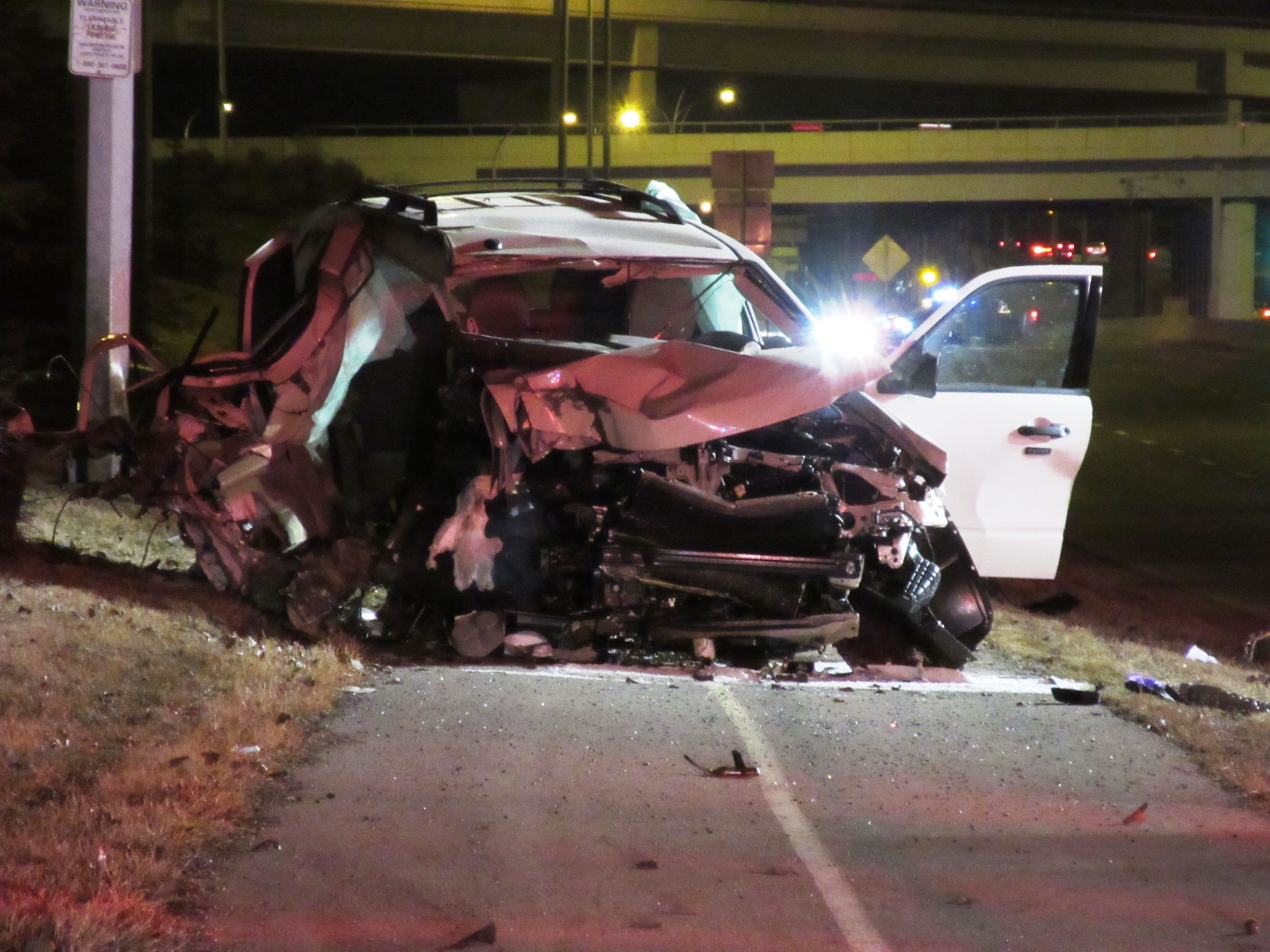 Driver freed from crumpled car after northeast crash - Calgary ...