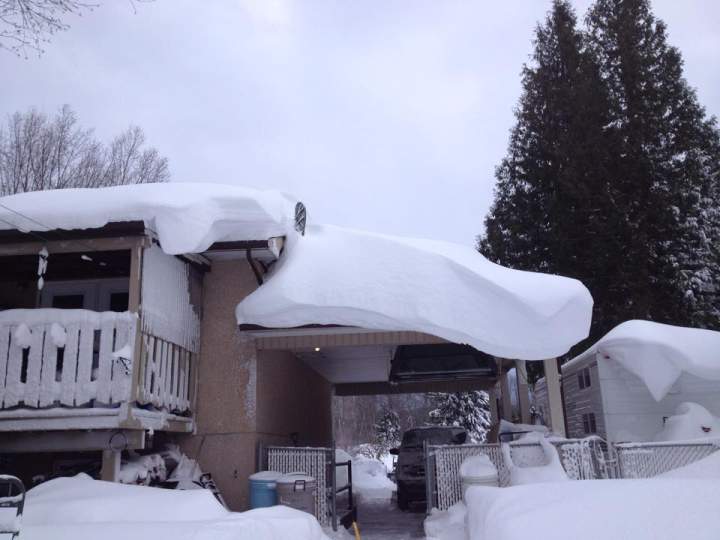 PHOTOS: Terrace and Kitimat hit by huge snowfall - BC | Globalnews.ca