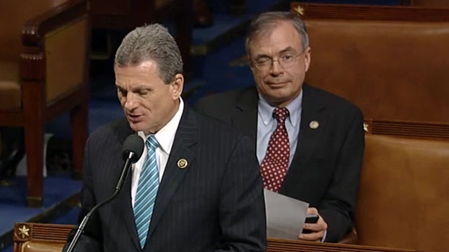 Winking congressman steals spotlight during floor speech - National ...