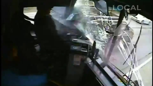 WATCH: Sleepy bus driver causes horrific bus accident caught on video ...