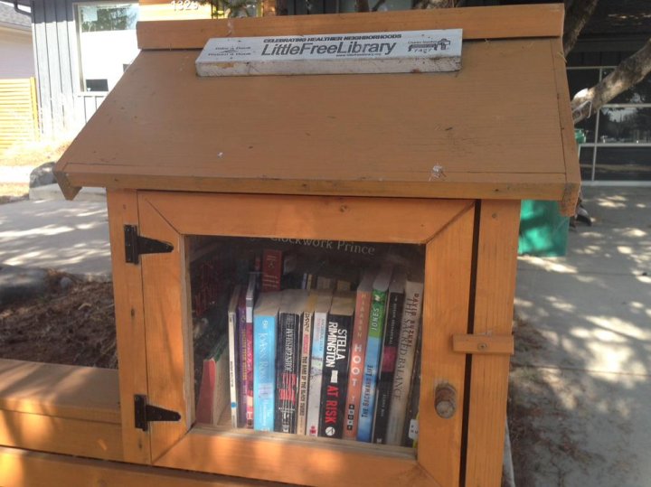 Little free library helps build a sense of community - Saskatoon ...