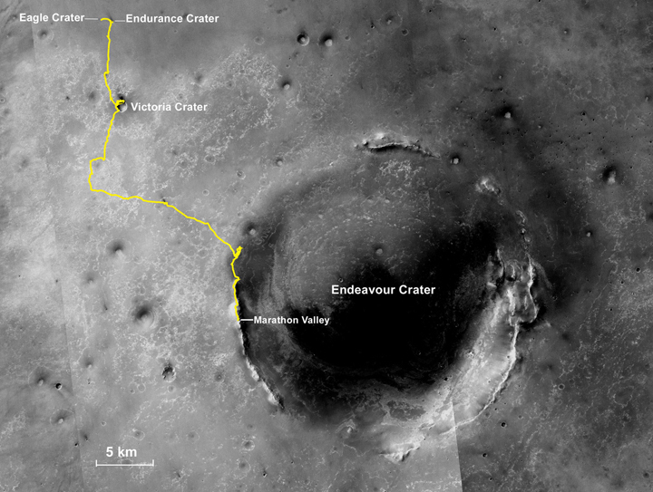 11 years later, Mars rover Opportunity passes marathon mark - National ...