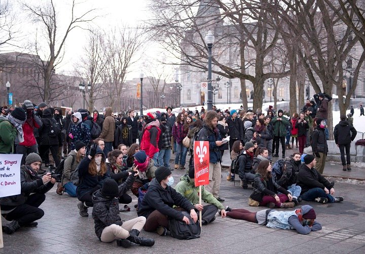 GALLERY: Police confront austerity protesters in Quebec City - Montreal ...