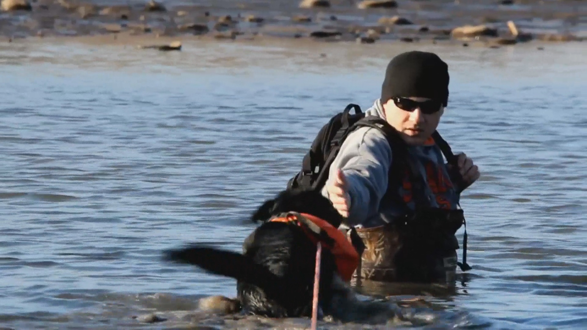 WATCH: Ohio man stuck in waist-deep mud rescued by his dog - National ...