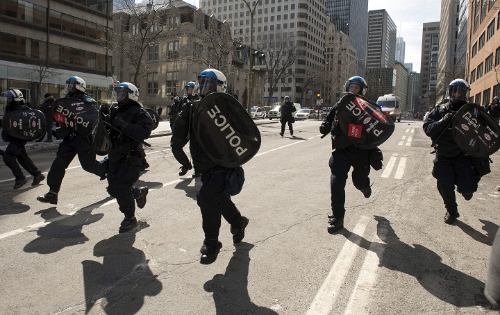 2 arrested after Quebec anti-austerity protests declared illegal in ...
