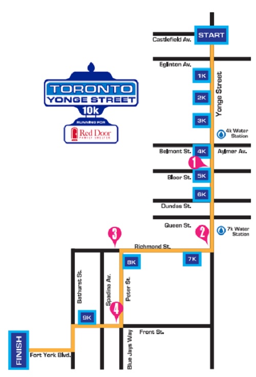Toronto Yonge Street 10K Run road closures - Toronto | Globalnews.ca