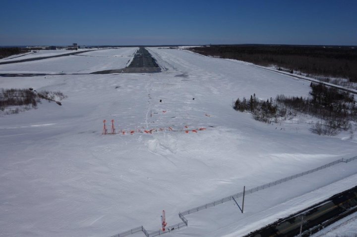 New photos show aerial view of Air Canada flight 624 crash site ...