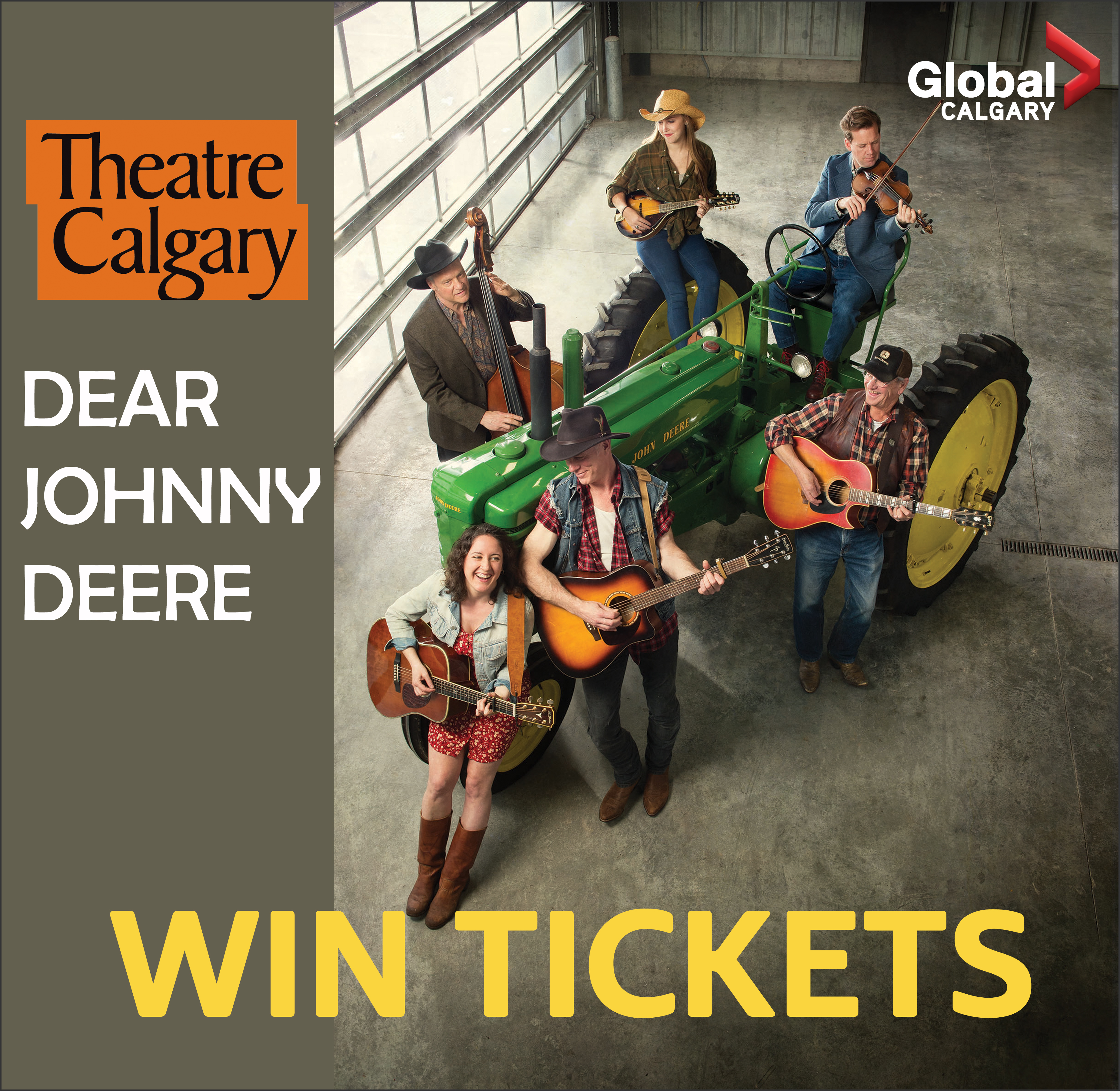 Global Calgary: Dear Johnny Deere at Theatre Calgary - GlobalNews ...