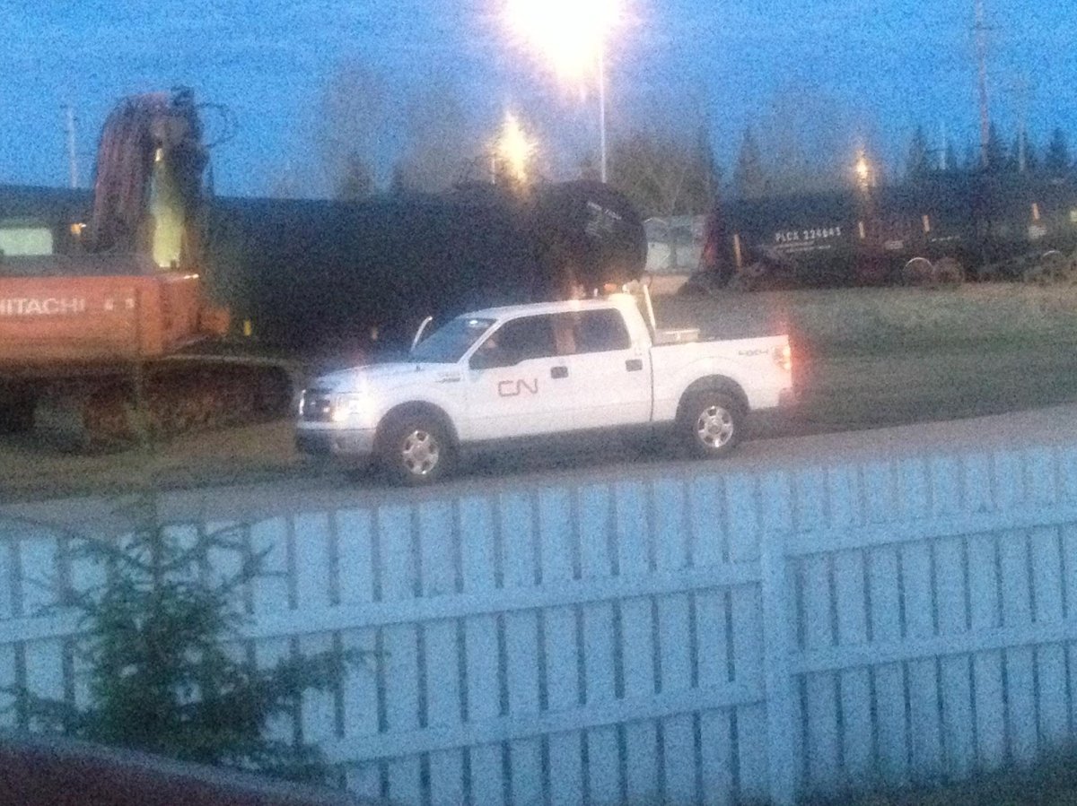 CN train derails after fatal collision with semi near Peace River ...