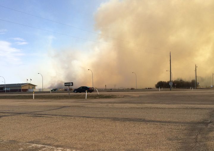 Strathcona County grass fires fuelled by high winds, dry conditions ...