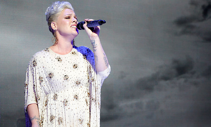 Pop star Pink responds to comments about her weight - National ...