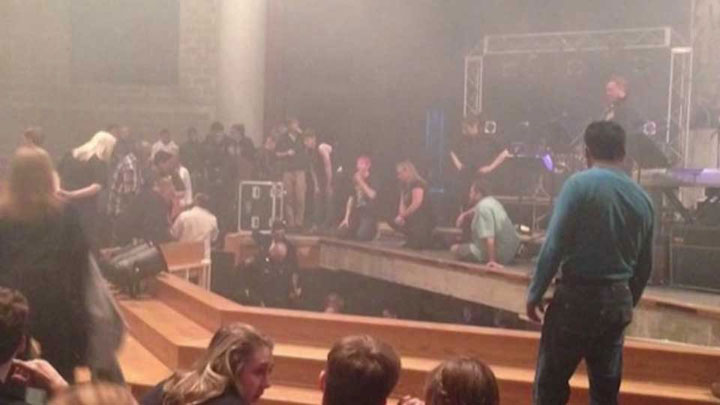 WATCH: At least 12 injured after stage collapse during performance at ...