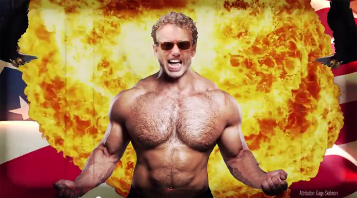 Fire-breathing bald eagles highlight outrageous 60 second pro-Rand Paul ...