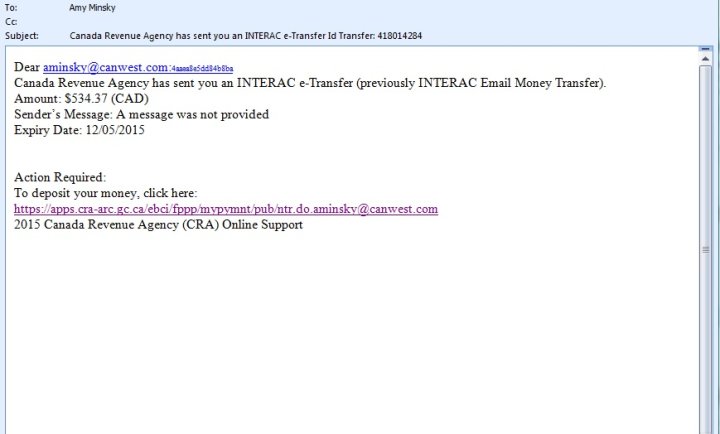 Anti-fraud centre warns of CRA scams spike; here’s one to look out for ...
