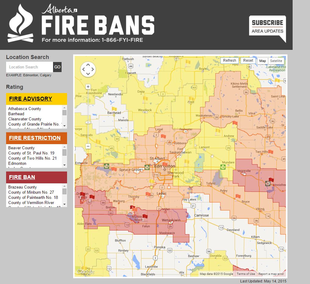 Strathcona County issues fire advisory before long weekend - Edmonton ...