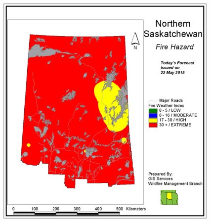 Fire bans in place across Saskatchewan as wildfire risk extreme ...