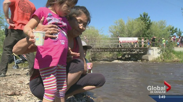 Okanagan native bands make fishery history | Globalnews.ca