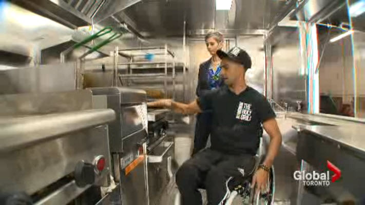Chef breaks barriers with custom wheelchair-accessible food truck ...