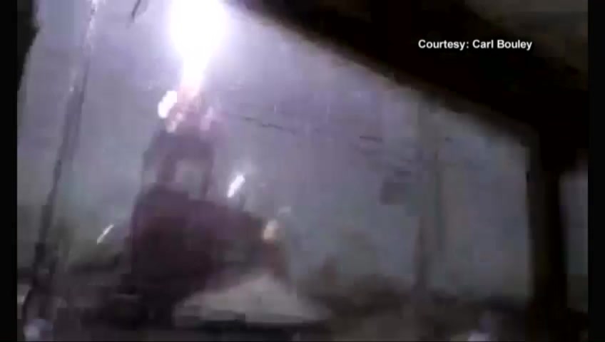WATCH: Incredible lightning strike caught on tape - National ...