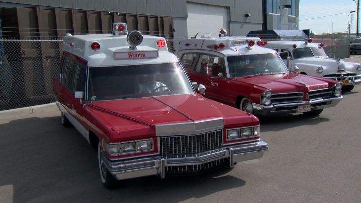 Old ambulances roll back into action for salute to Alberta paramedics ...