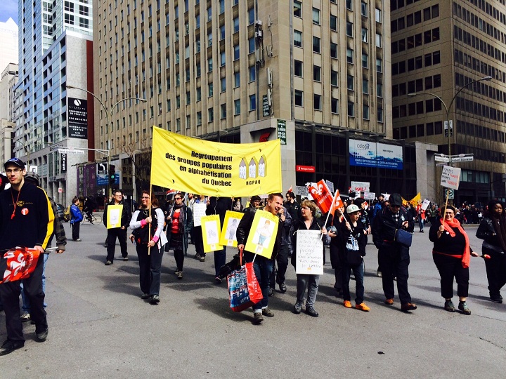 May Day protests: Banks and cost-cuttting measures targeted in Montreal ...