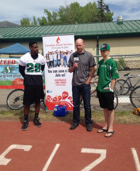 Bleed Green ambassador shares personal story about blood donation ...