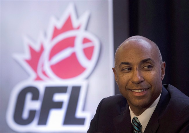 CFL commissioner unveils new logo and slogan during State of the League ...