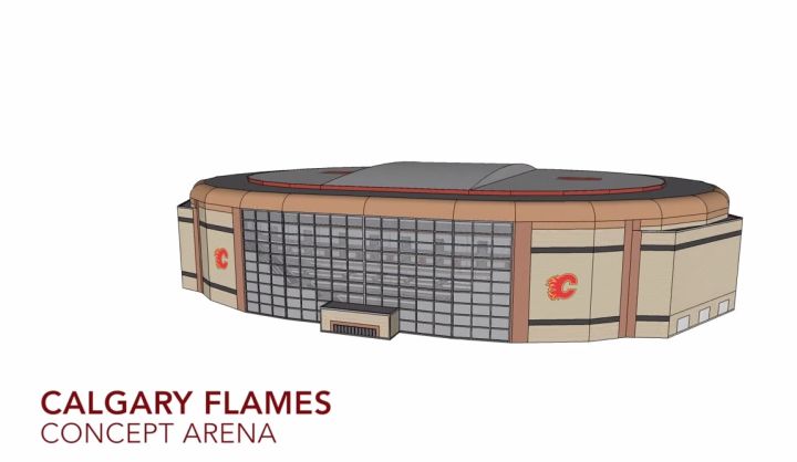 WATCH: Calgary teen designs new Flames arena - Calgary | Globalnews.ca