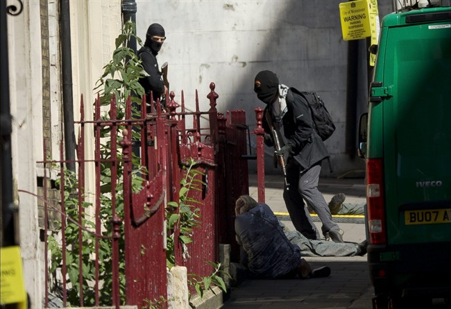 U.K. police stage counter-terror training exercise in London - National ...