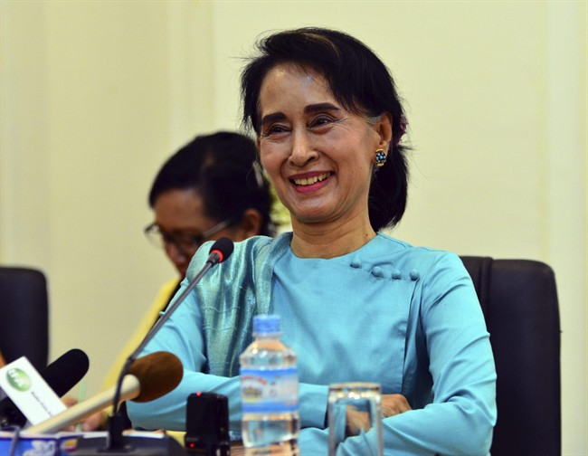 Myanmar’s democracy leader to run in election against military-backed ...