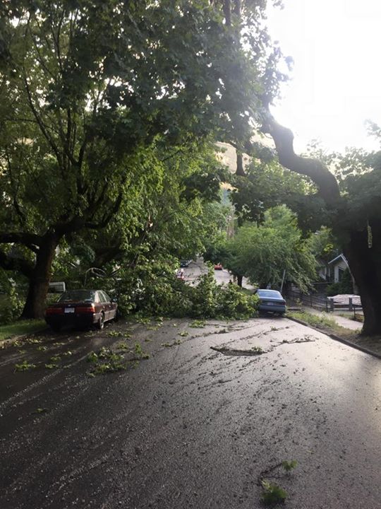 Powerful storm rips through Kamloops, Kootenays | Globalnews.ca