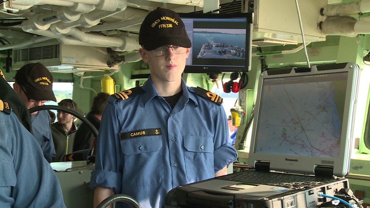 Odin Camus becomes honourary commander in Royal Canadian Navy ...