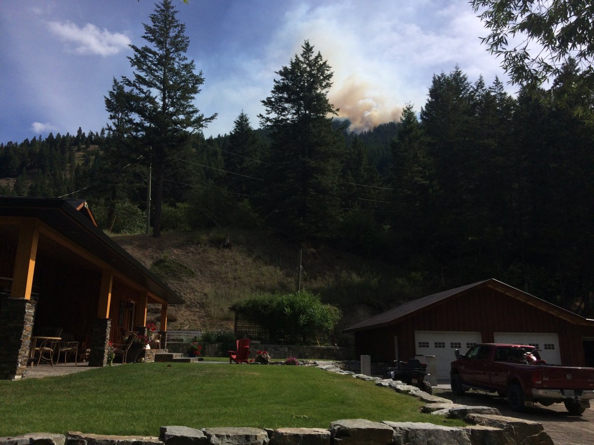 Evacuation alert remains for Bolean Lake wildfire near Falkland ...