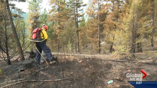 Huckleberry wildfire danger snuffed out | Globalnews.ca