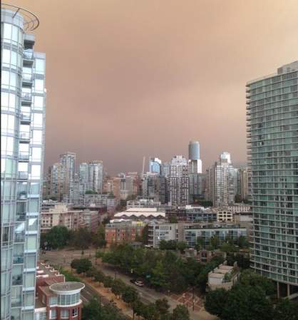 Haze from Canadian wildfires spreads to U.S. causing vivid sunsets ...