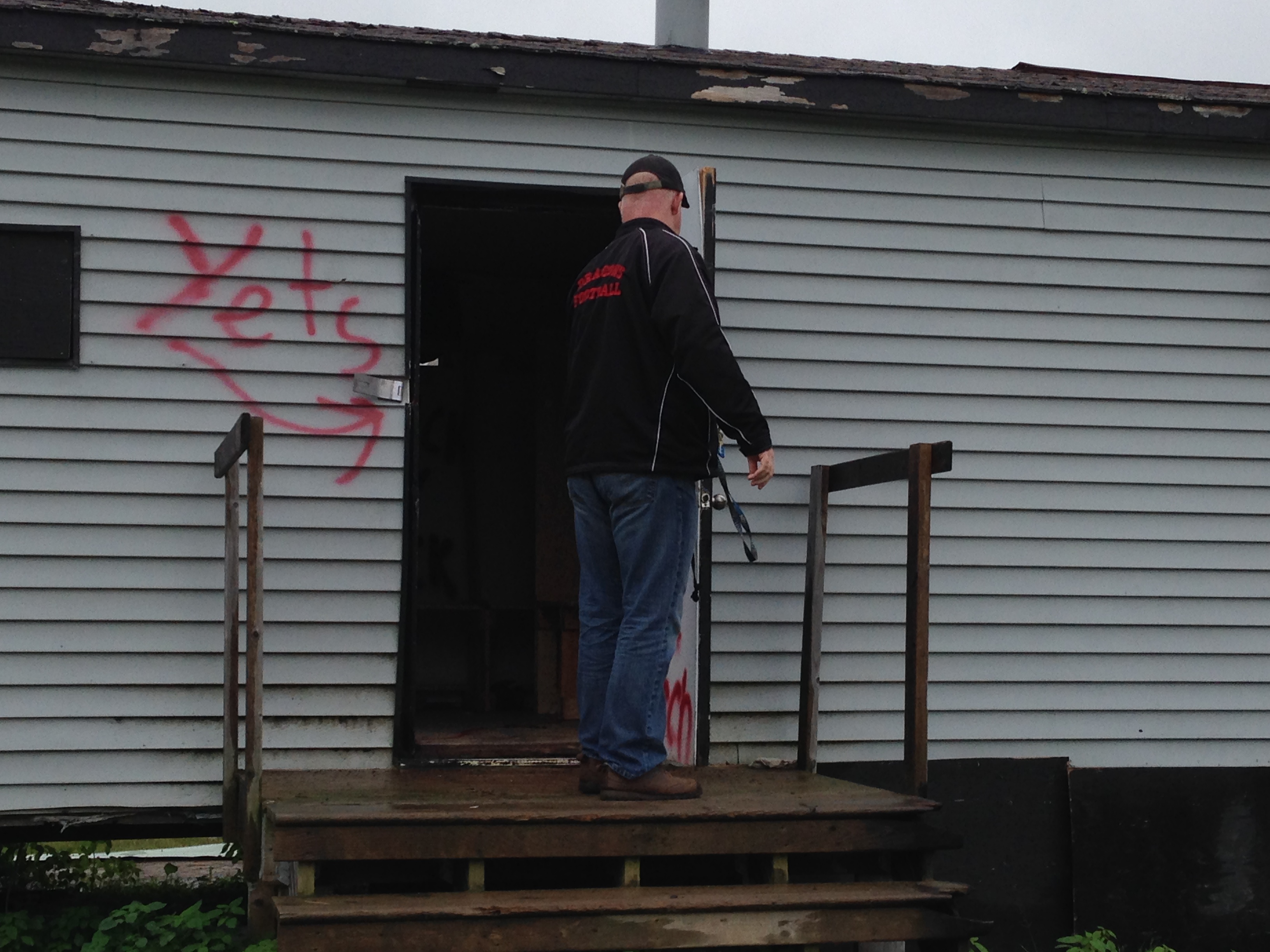 ‘Shocked that this could happen here’: racist graffiti left by vandals ...