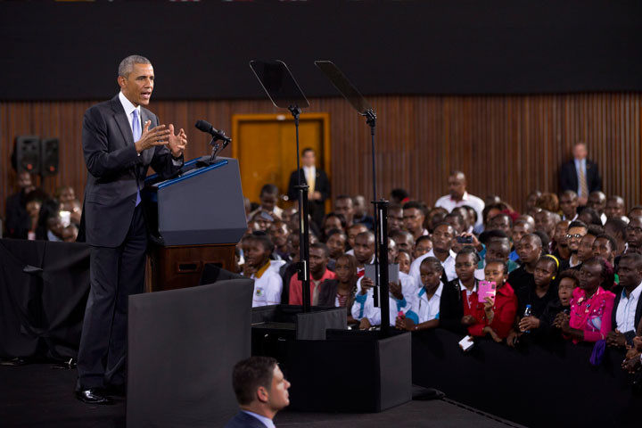 Obama: Kenya at ‘crossroads’ between peril and promise - National ...