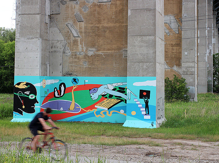 Cyclists and art lovers converge on Pan Am Path for guided tour this ...