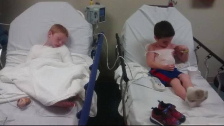 Boys who suffered horrific sunburns were in the sun less than 2 hours ...