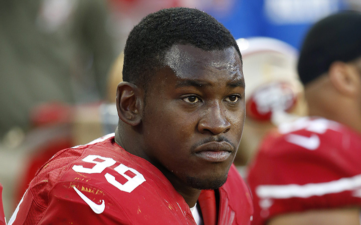 Star linebacker Aldon Smith released by team after latest arrest ...