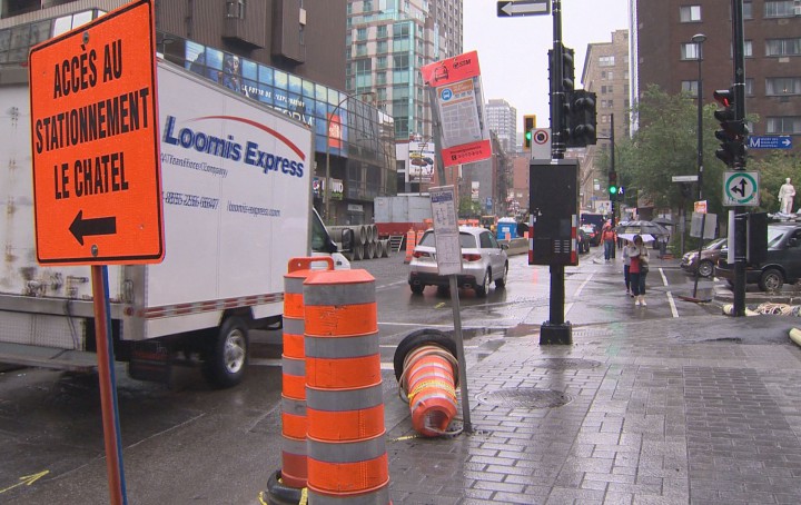 Two major road closures planned for downtown Montreal - Montreal ...