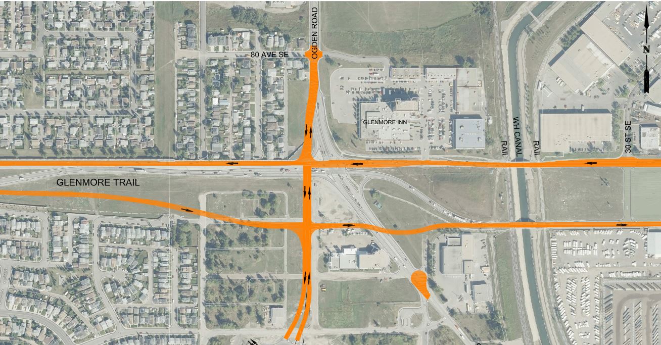 Glenmore Trail construction set to slow southeast Calgary commute ...
