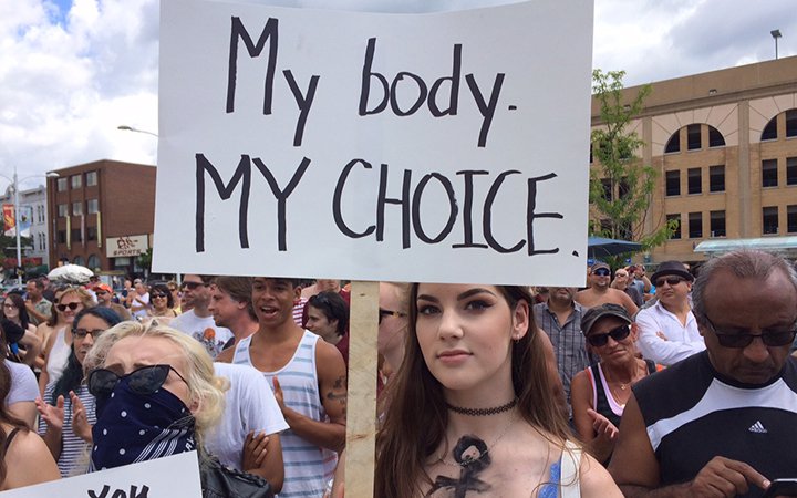 topless protest | News, Videos & Articles