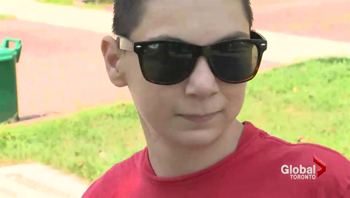 Visually impaired Oshawa teen fined $250 for basketball net on lawn ...