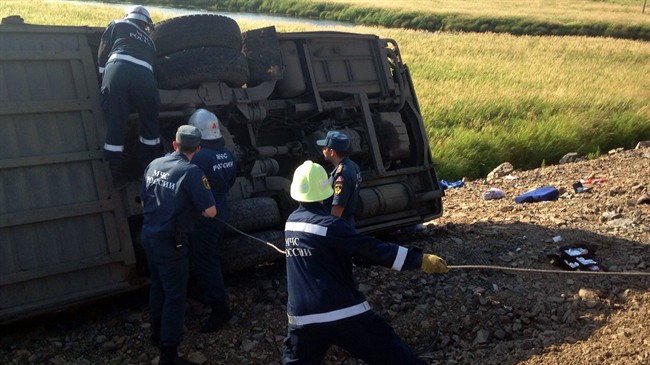 16 killed in Russia bus collision, more than 50 injured - National ...