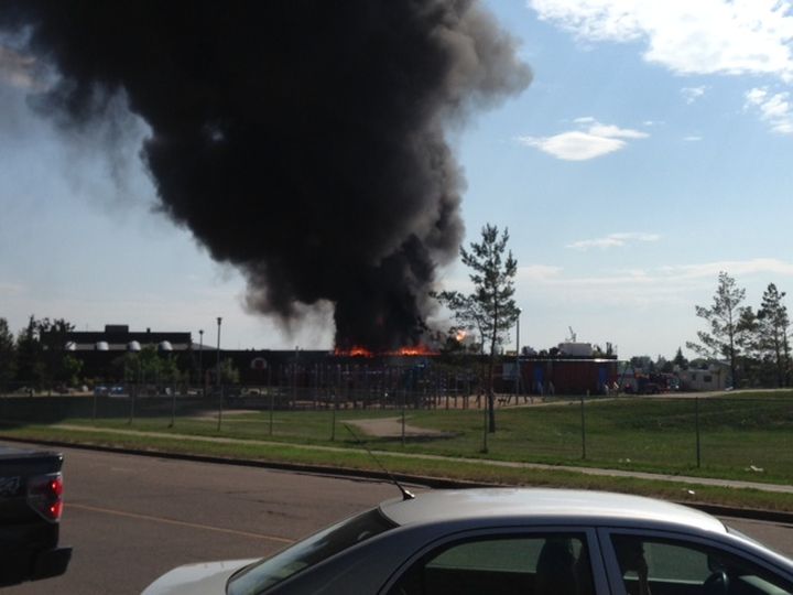 Seven portables destroyed in south Edmonton school fire - Edmonton ...
