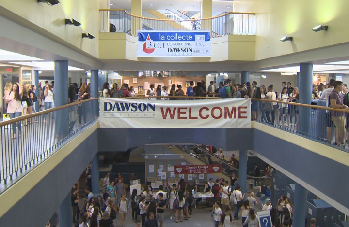 First day of classes at Dawson College dimmed by possibility of strikes ...