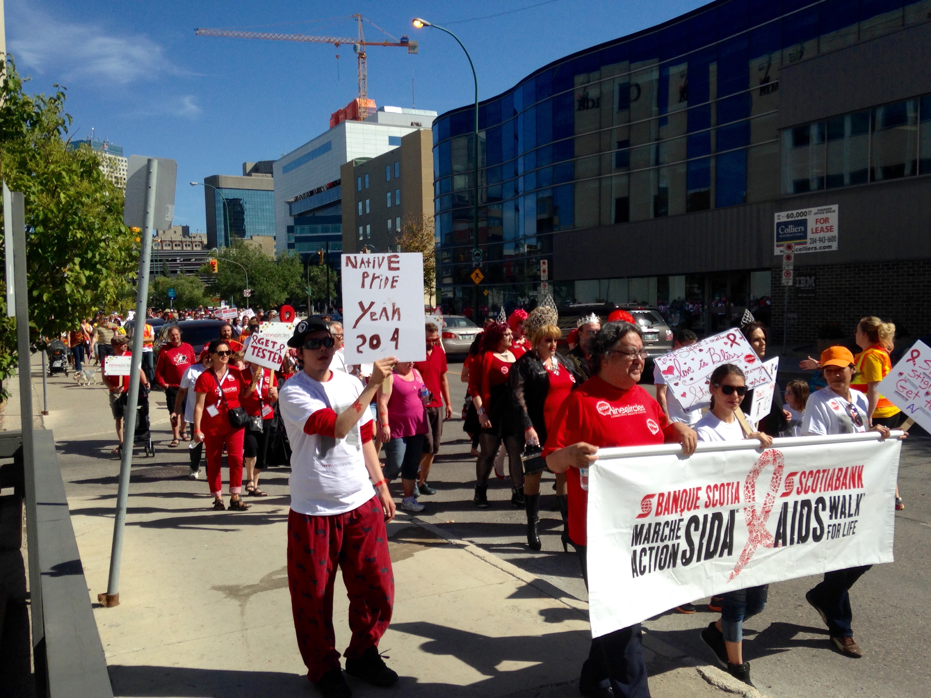 Walk for Life to raise awareness about HIV/AIDS in Canada - Winnipeg ...