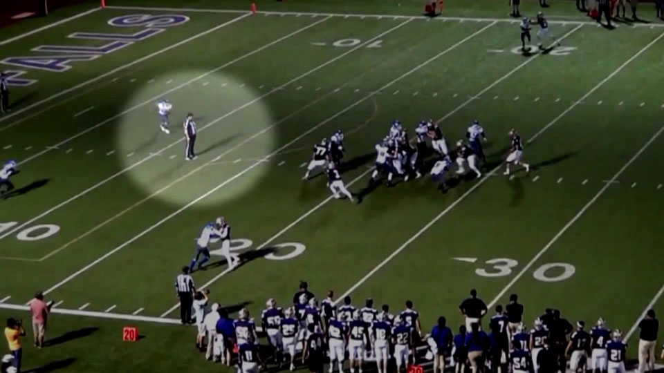 Police investigate high school football players who hit referee ...